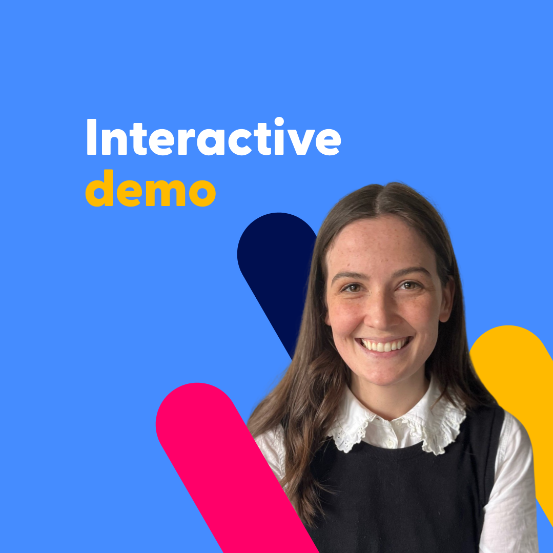 Upcoming interactive demos